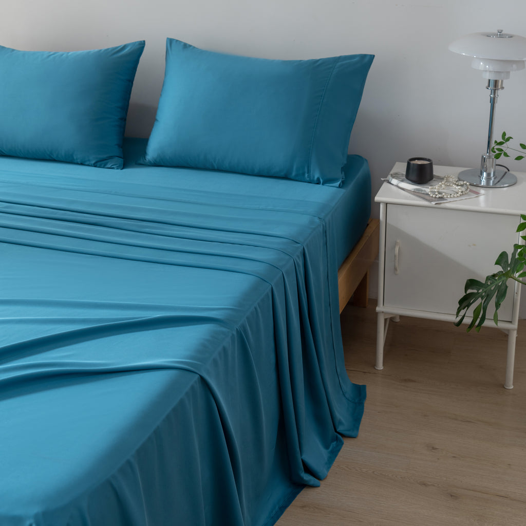 100% Bamboo Sheet Sets - Twilight Blue – Bamboo Island Australia