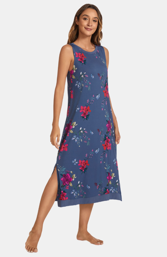 Bamboo Midi Nightie – Bamboo Island Australia