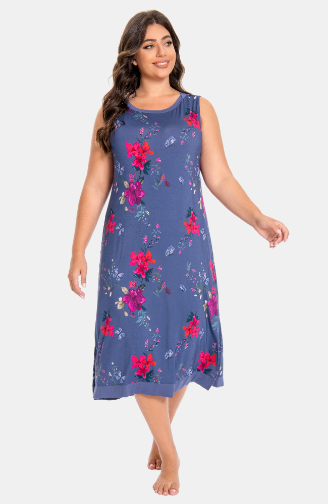 Bamboo Midi Nightie (XS-XL) – Bamboo Island Australia