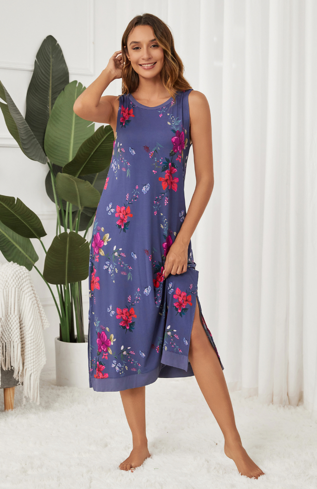 Bamboo Midi Nightie – Bamboo Island Australia