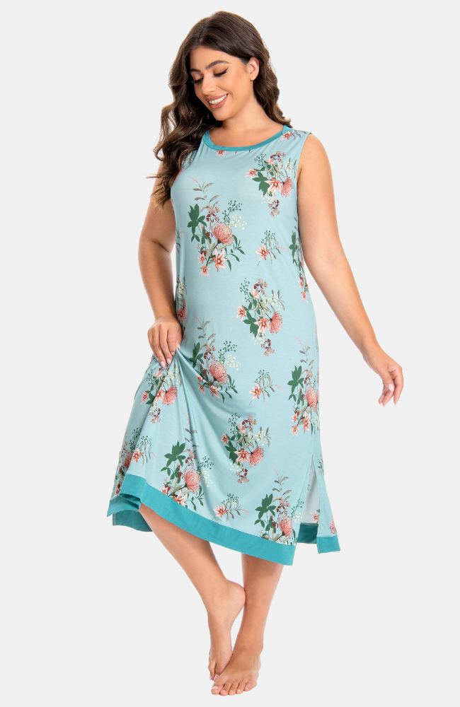 Bamboo Midi Nightie – Bamboo Island Australia