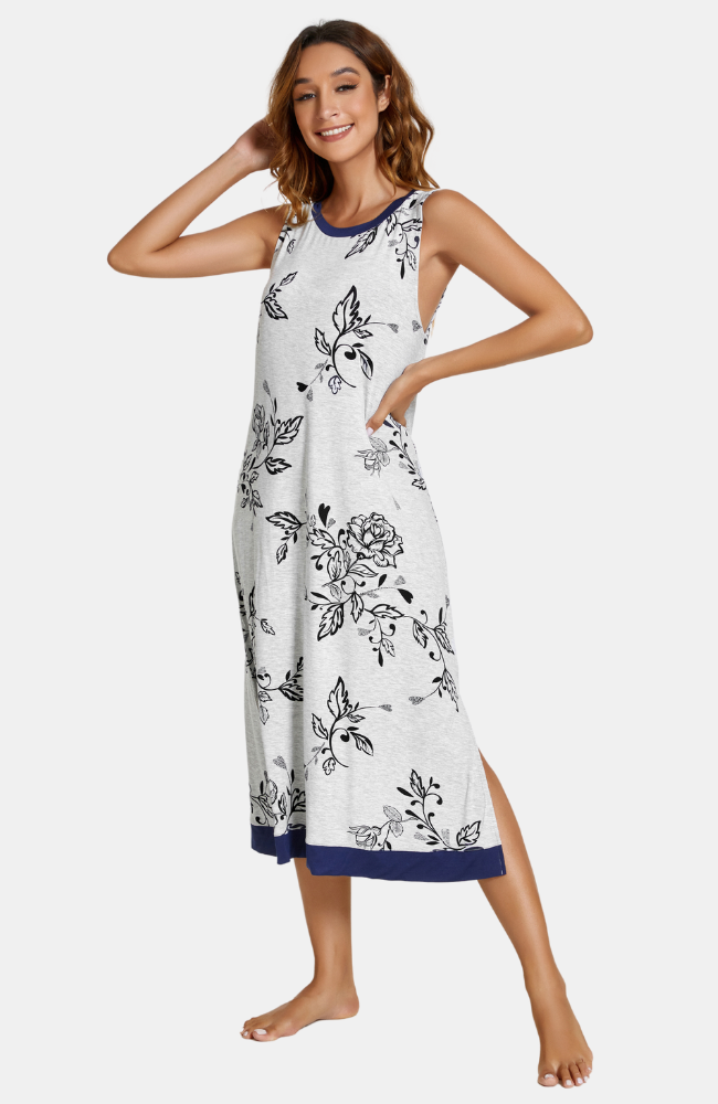 Bamboo Midi Nightie – Bamboo Island Australia