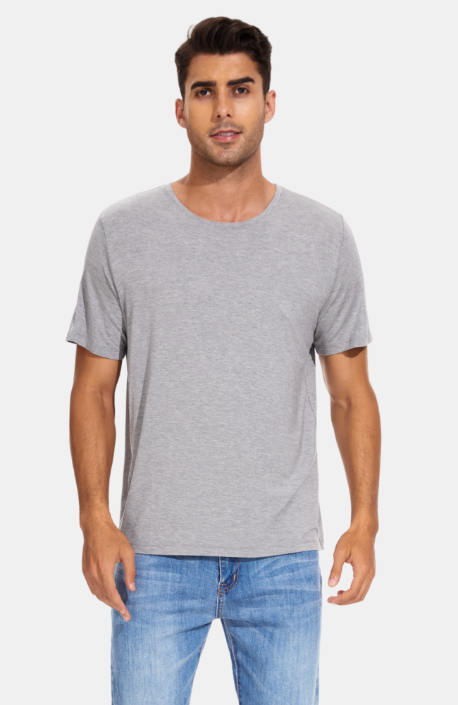 Men's Bamboo Crew Neck T-shirt | Amazing to wear | Bamboo Island Australia