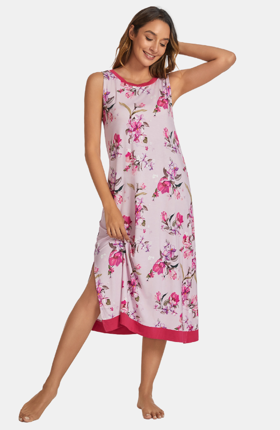 Bamboo Midi Nightie – Bamboo Island Australia