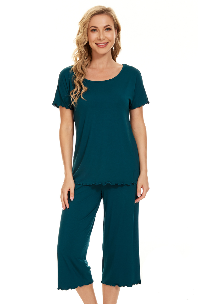 Bamboo Capri Pyjama Set – Bamboo Island Australia